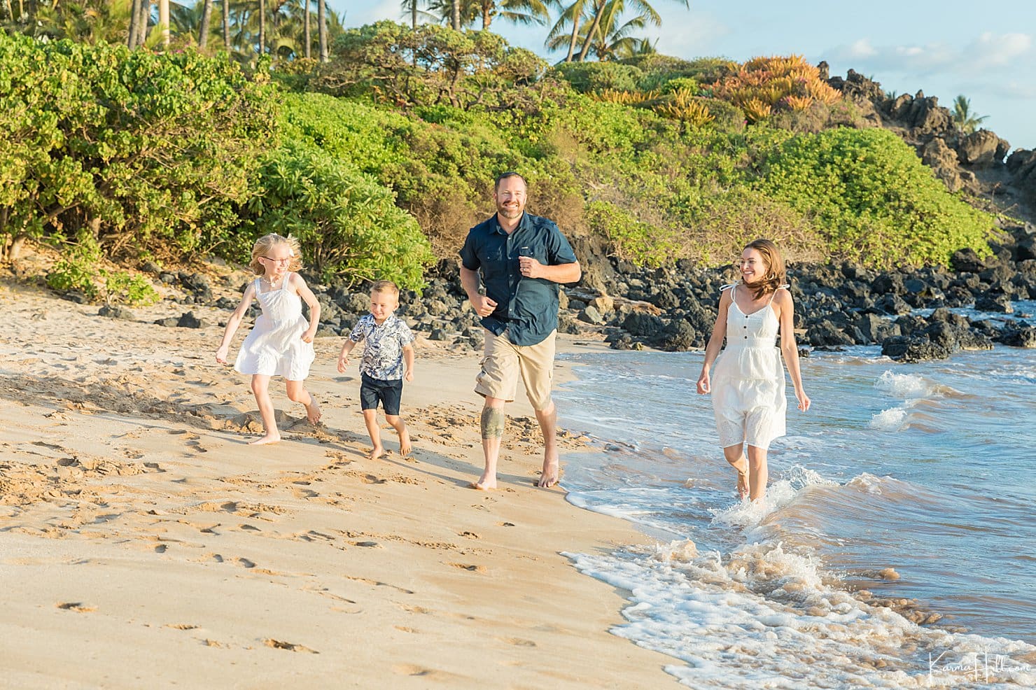 Adding To The Collection - Seitz Family's Maui Beach Portraits