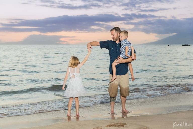 Adding To The Collection - Seitz Family's Maui Beach Portraits
