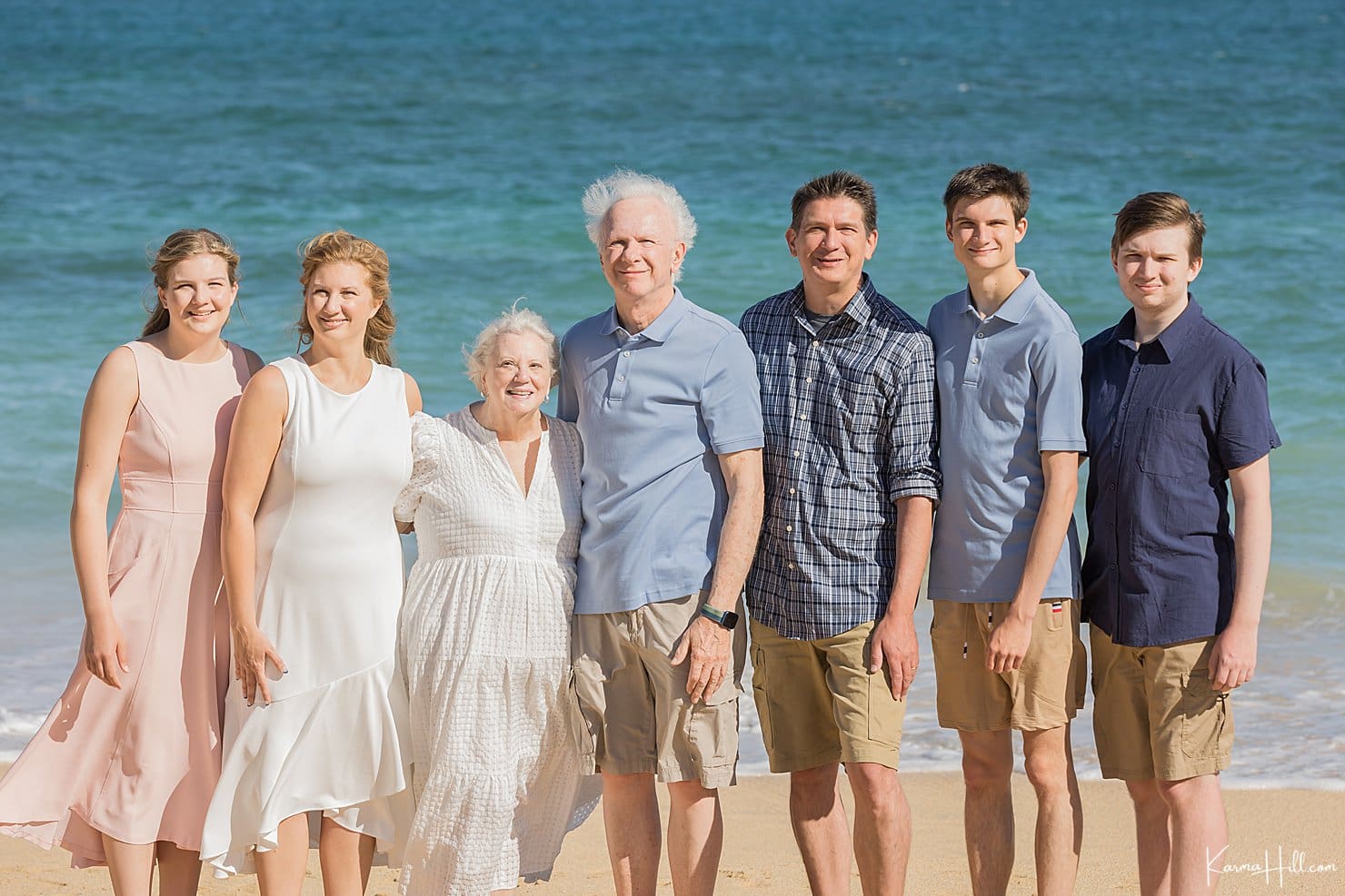 Meaningful Memories - Stone Family's Beach Portraits in Maui