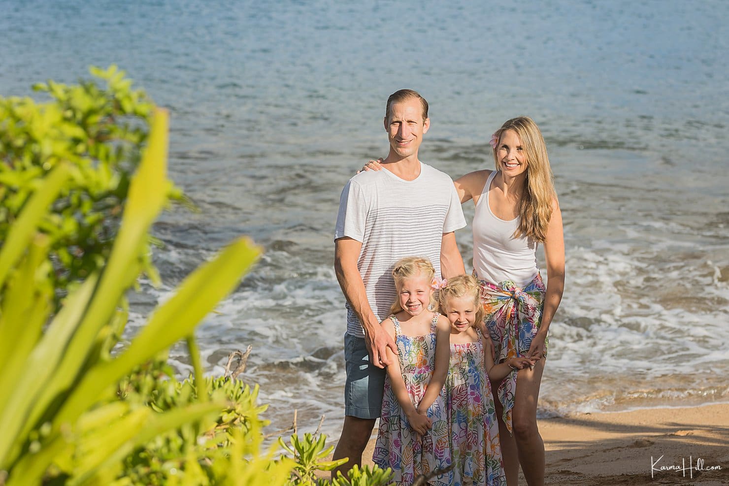 Soaking Up The Moment - Wheatley's Kauai Family Portraits