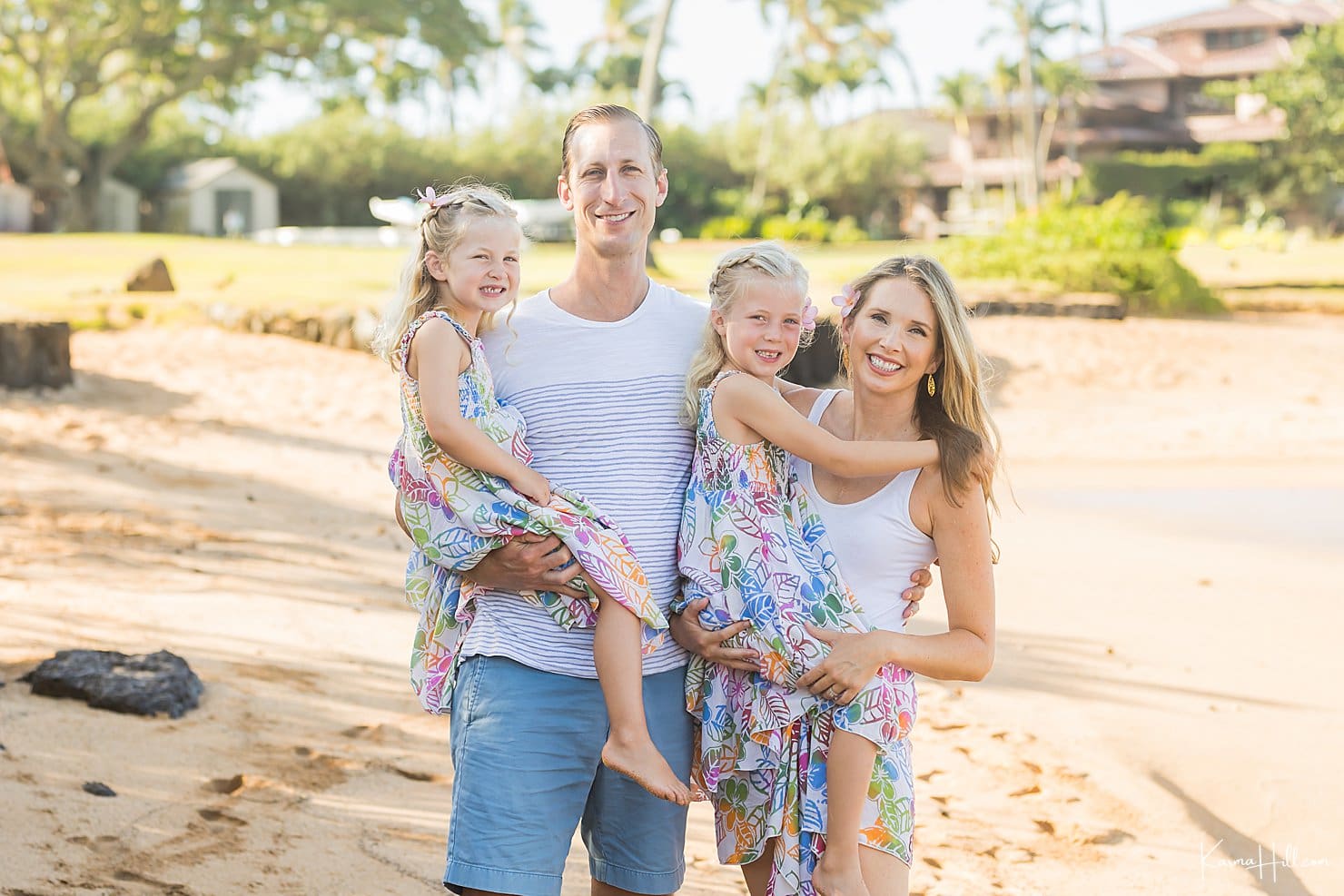 Soaking Up The Moment - Wheatley's Kauai Family Portraits