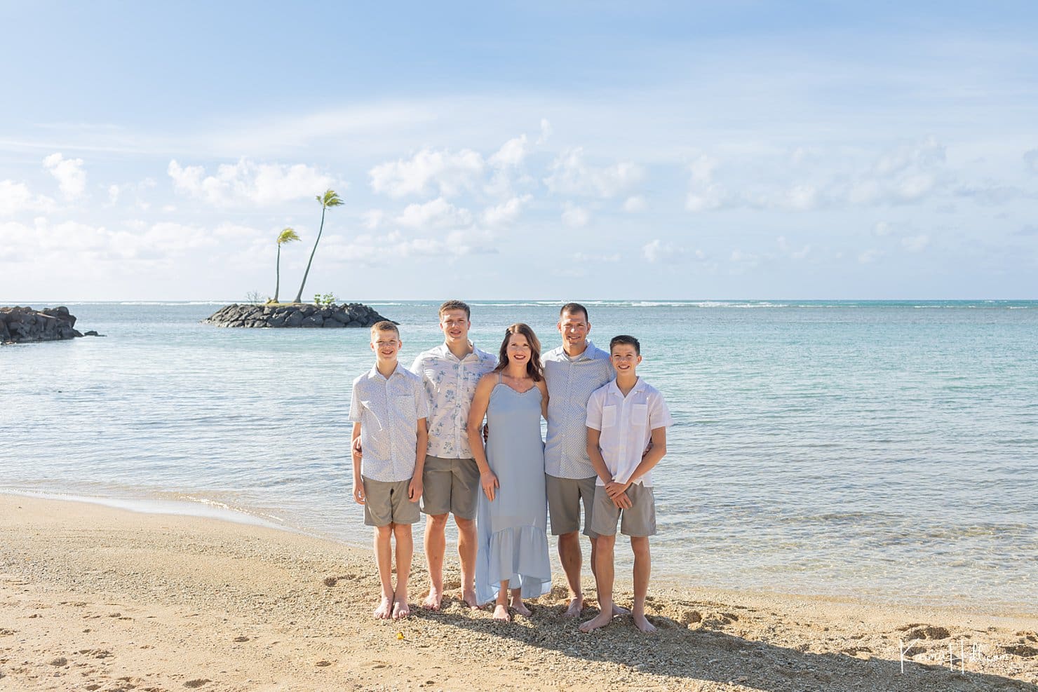 A Half Dozen Grandsons - The Erickson's Family Photography on Oahu