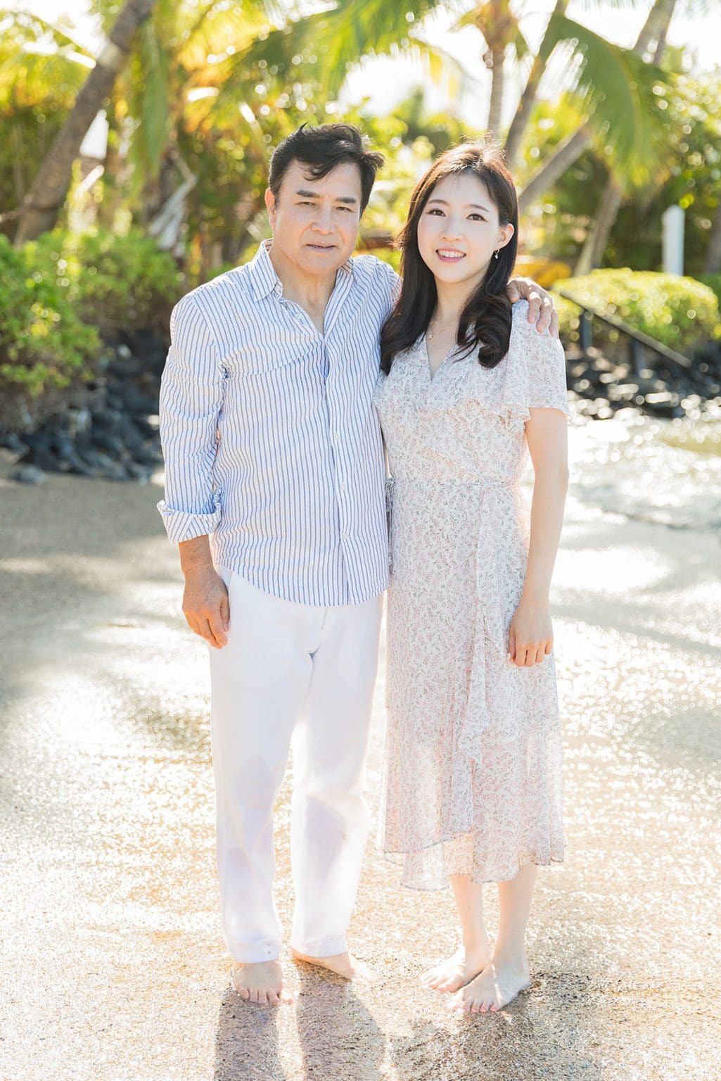 Baby's First Hawaii Trip - Choi Family's Maui Beach Portraits