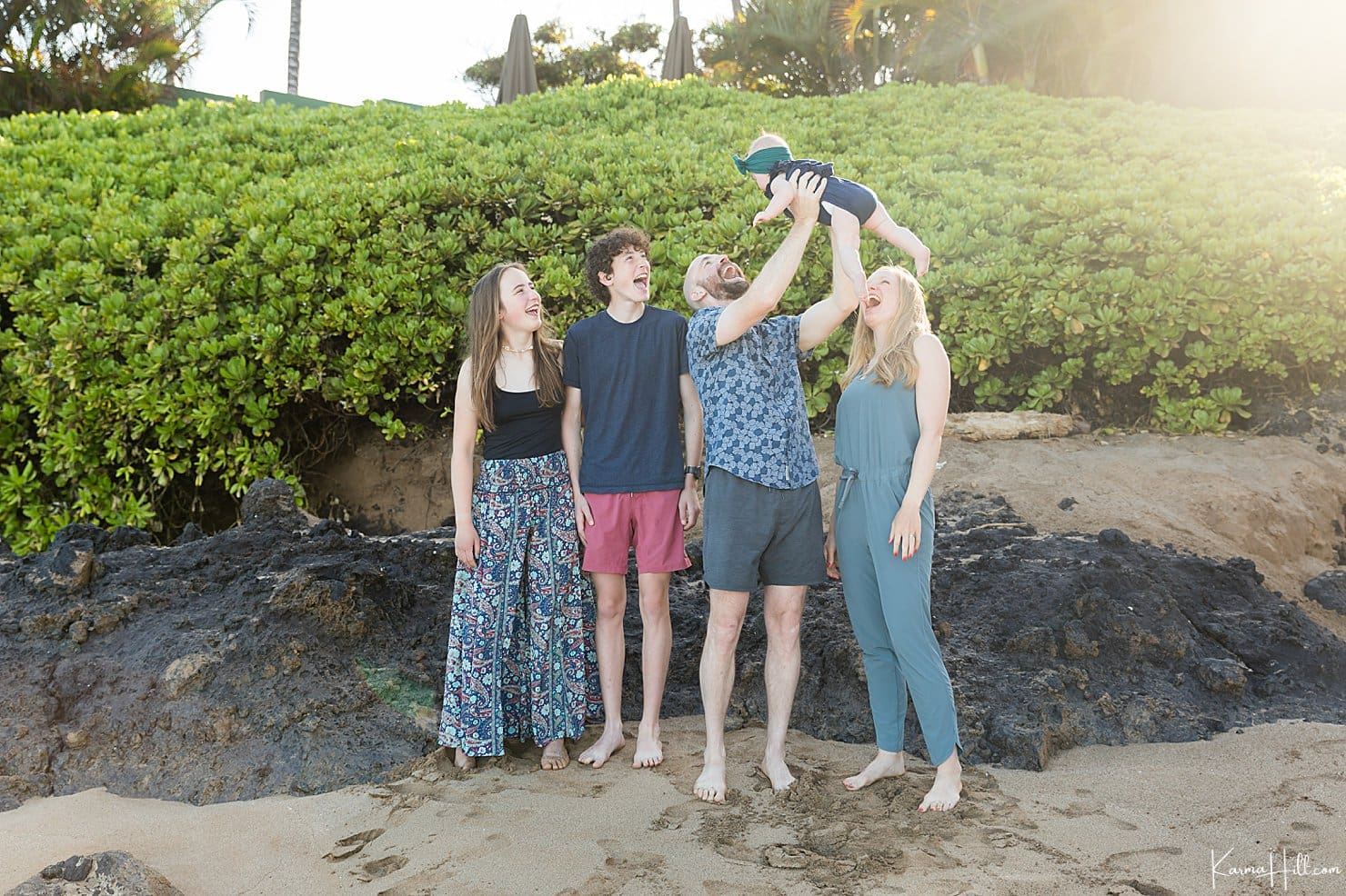 Truly Savoring Hawaii - Sund Family's Maui Beach Portraits