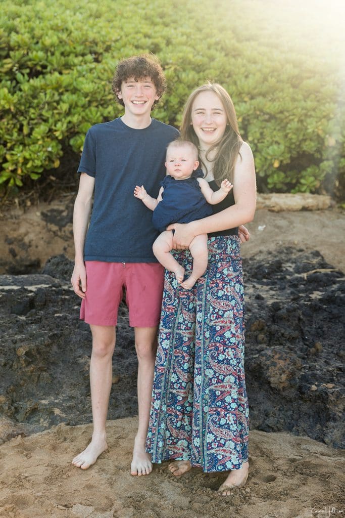 Truly Savoring Hawaii - Sund Family's Maui Beach Portraits