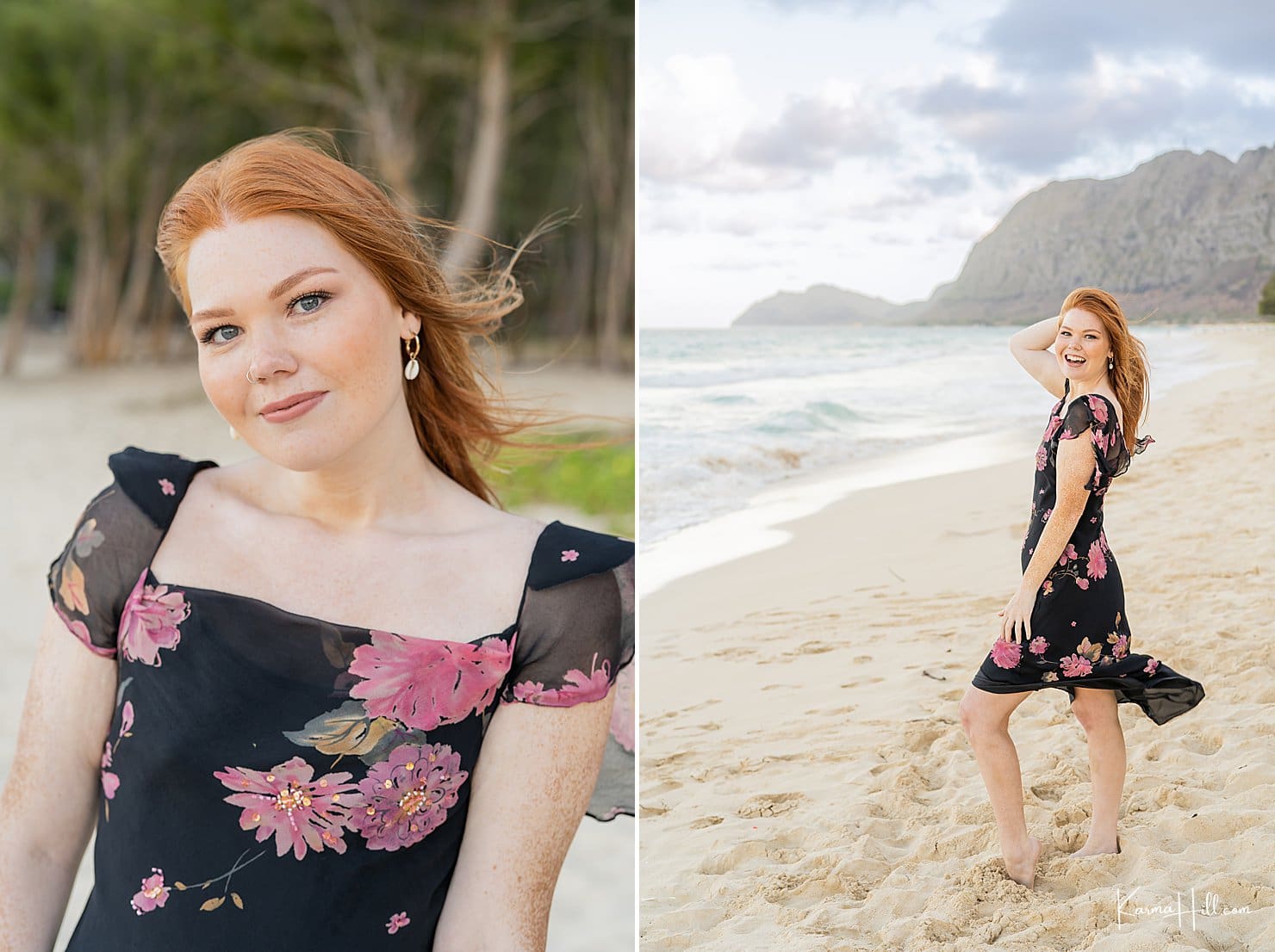 Elegant & Confident - Trudeau Family's Oahu Beach Portraits