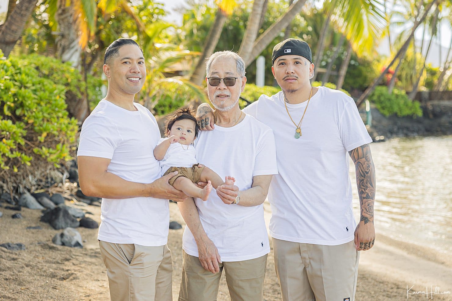 Seaside Memories - The Barangan & Hong-Yee Family's Portraits in Maui