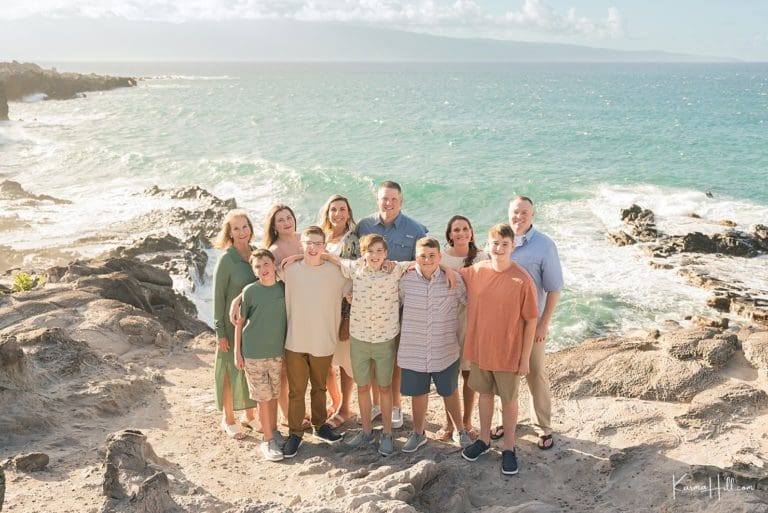 A Grandmother's Joy - The Shead Family's Maui Beach Portraits