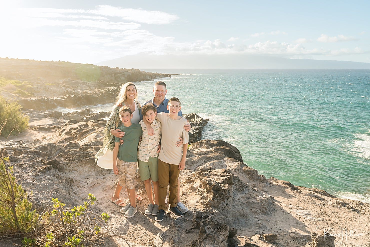 A Grandmother's Joy - The Shead Family's Maui Beach Portraits