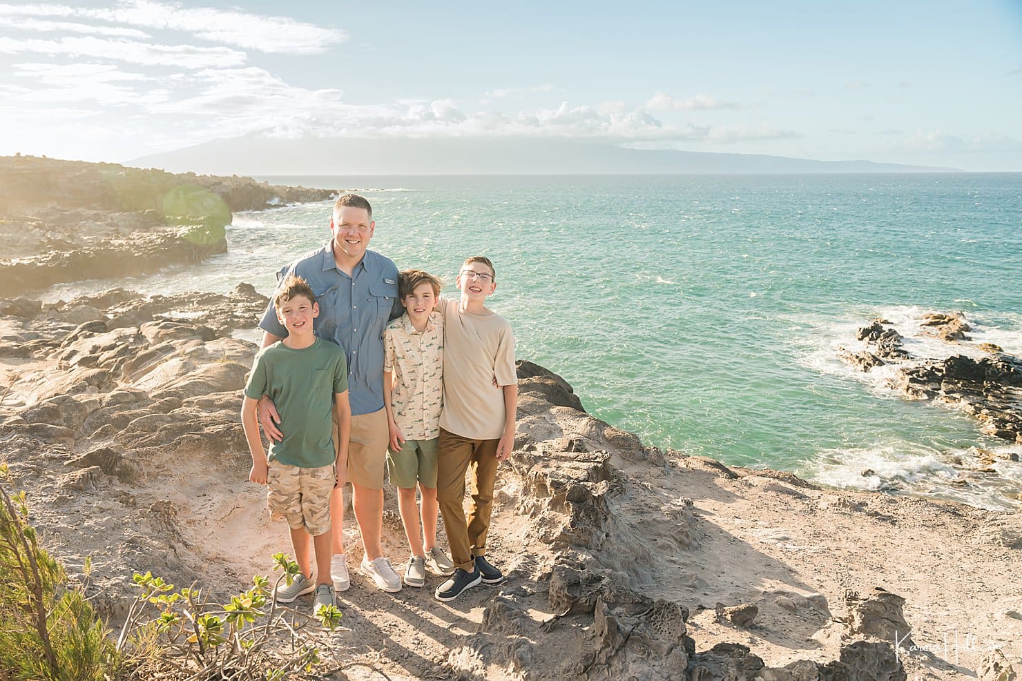 A Grandmother's Joy - The Shead Family's Maui Beach Portraits