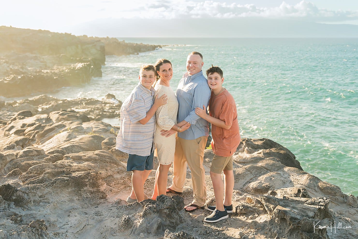 A Grandmother's Joy - The Shead Family's Maui Beach Portraits