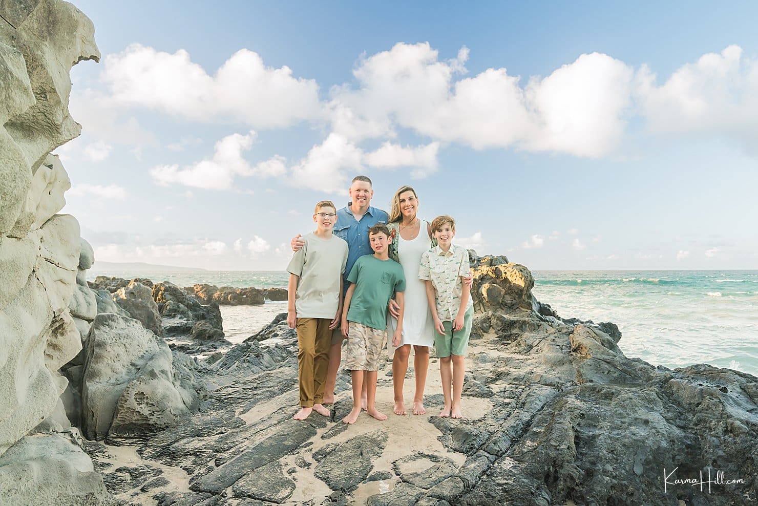 A Grandmother's Joy - The Shead Family's Maui Beach Portraits
