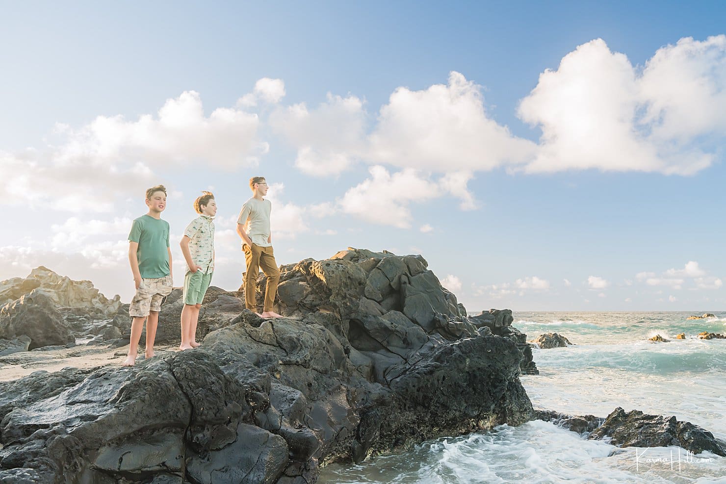 A Grandmother's Joy - The Shead Family's Maui Beach Portraits
