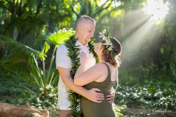 With Thanks - Ashlyn & Brandon's Maui Couples Portrait