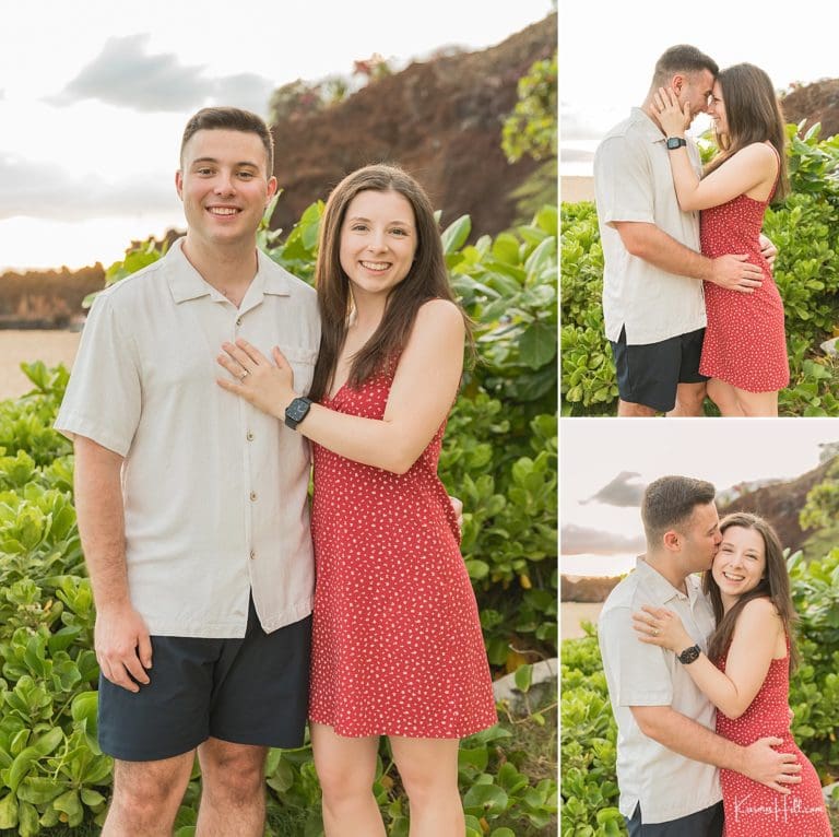 With Love - Madie & Brian's Maui Proposal Portrait
