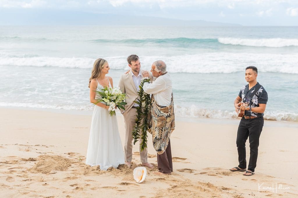 Dancing To The Waves - Camille & Mitchell's Maui Elopement