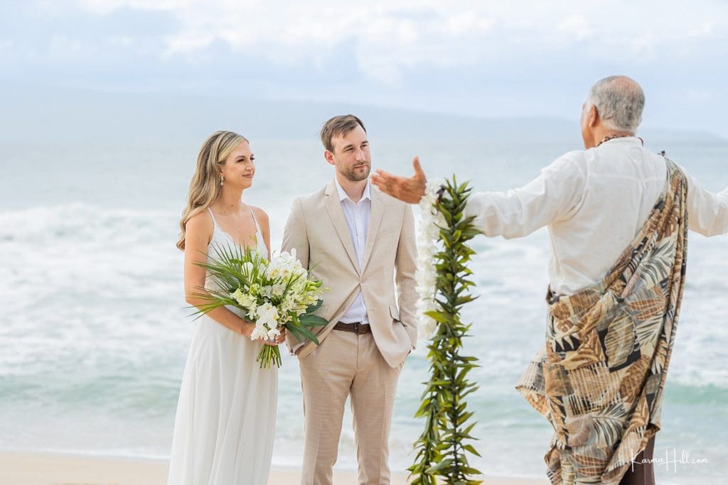 Dancing To The Waves - Camille & Mitchell's Maui Elopement