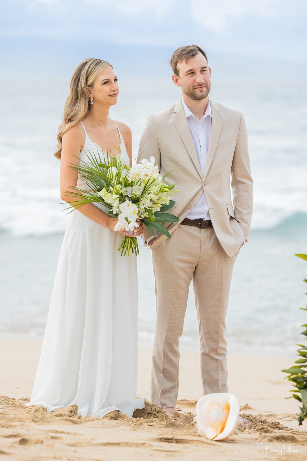 Dancing To The Waves - Camille & Mitchell's Maui Elopement