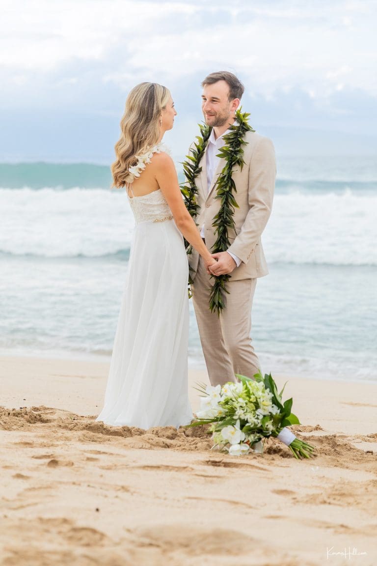 Dancing To The Waves - Camille & Mitchell's Maui Elopement