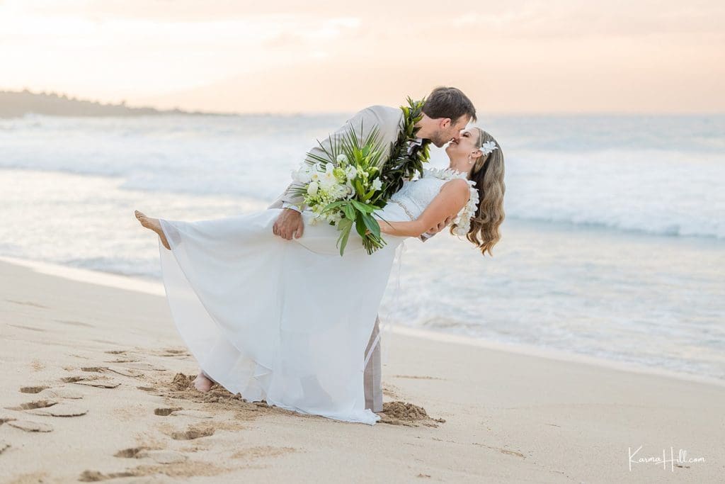 Dancing To The Waves - Camille & Mitchell's Maui Elopement