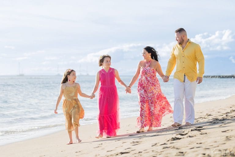 Bright Smiles - Guerrero's Maui Family Portrait