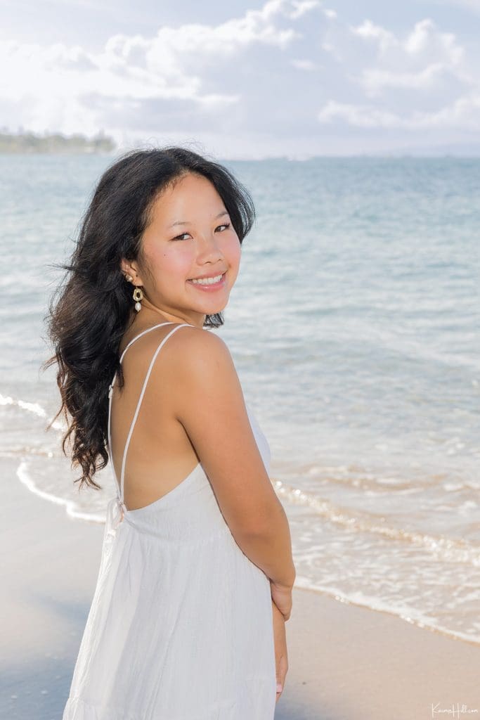A Milestone - Lily's Maui Senior Portrait