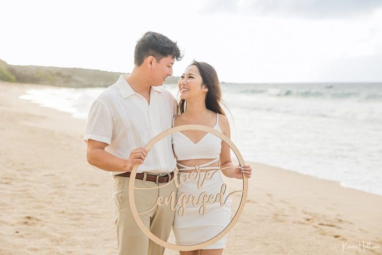 Patrick & Mindy's Proposal Photography in Maui