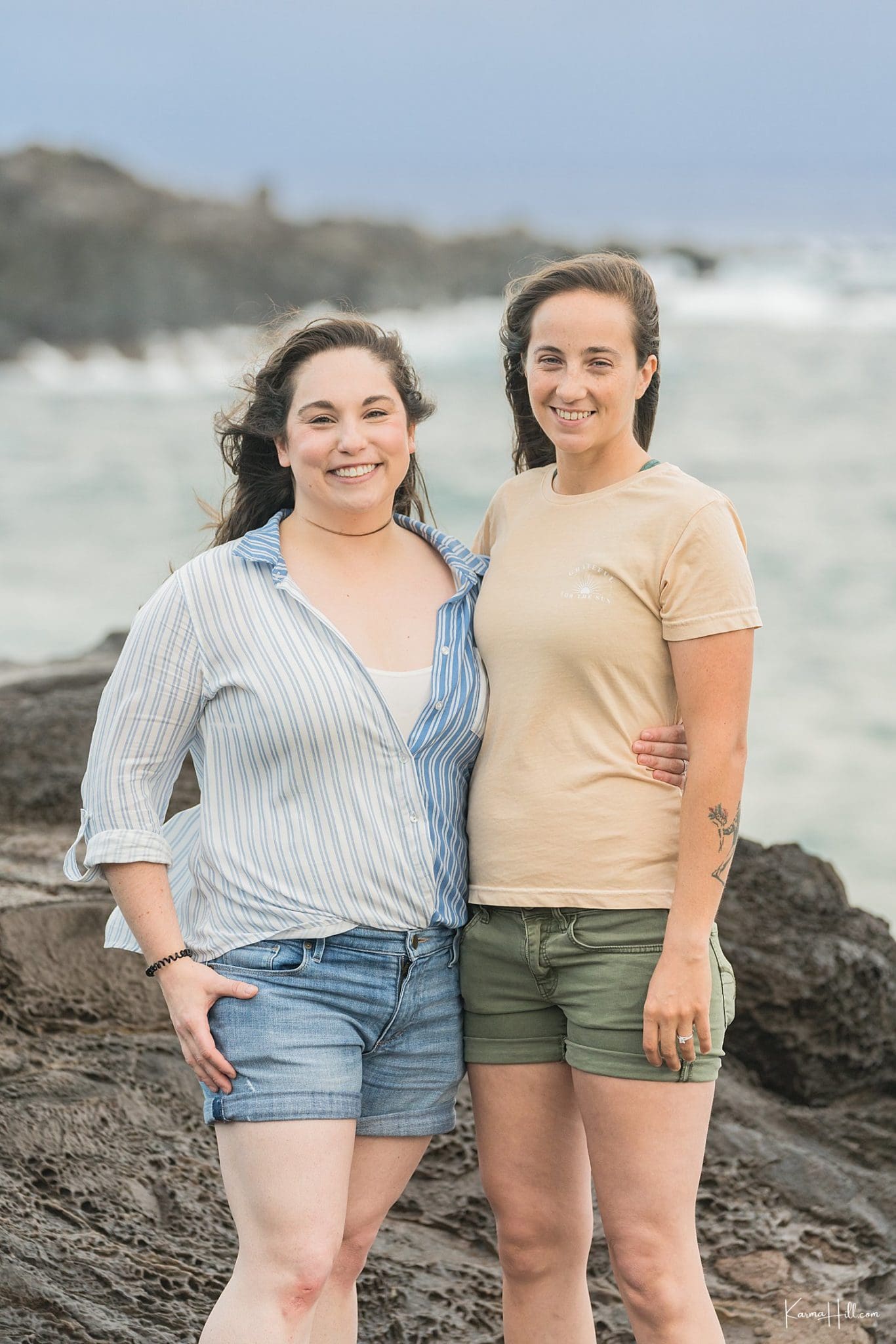 A Morning Surprise! - Sabrina & Brittany's Maui Proposal Portrait