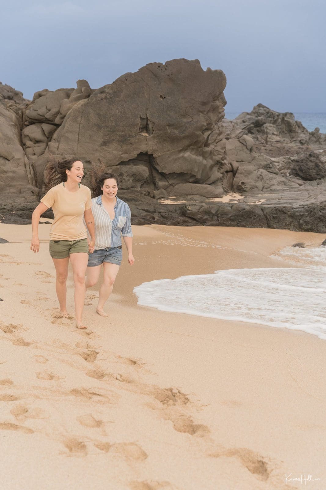 A Morning Surprise! - Sabrina & Brittany's Maui Proposal Portrait