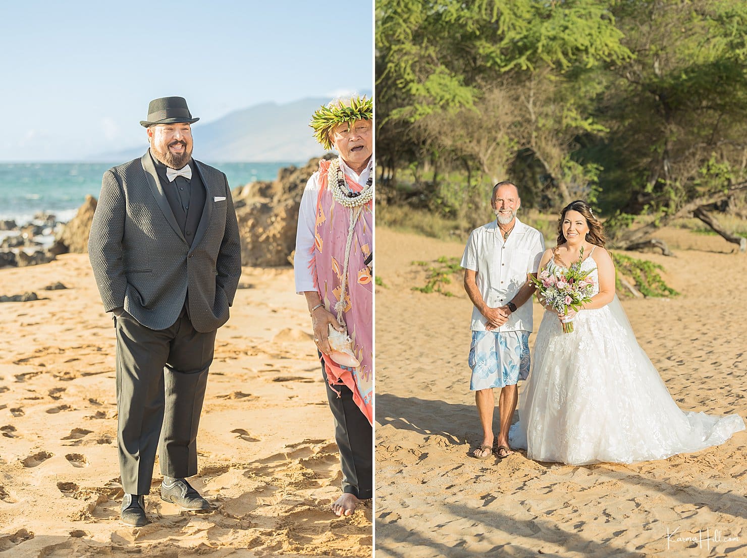 Love At First Text - Brenda & Daniel's Maui Elopement