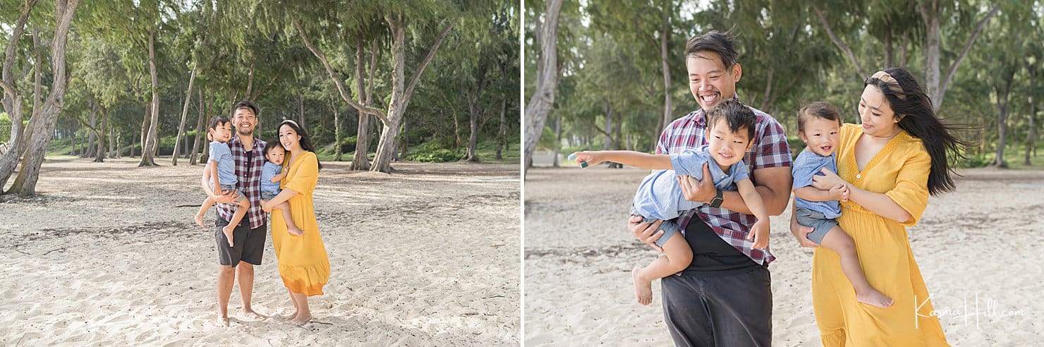 Family First - The Cara's Oahu Family Portrait