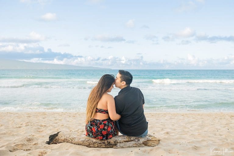 You Are The One - Daniel & Abby's Maui Proposal Portrait