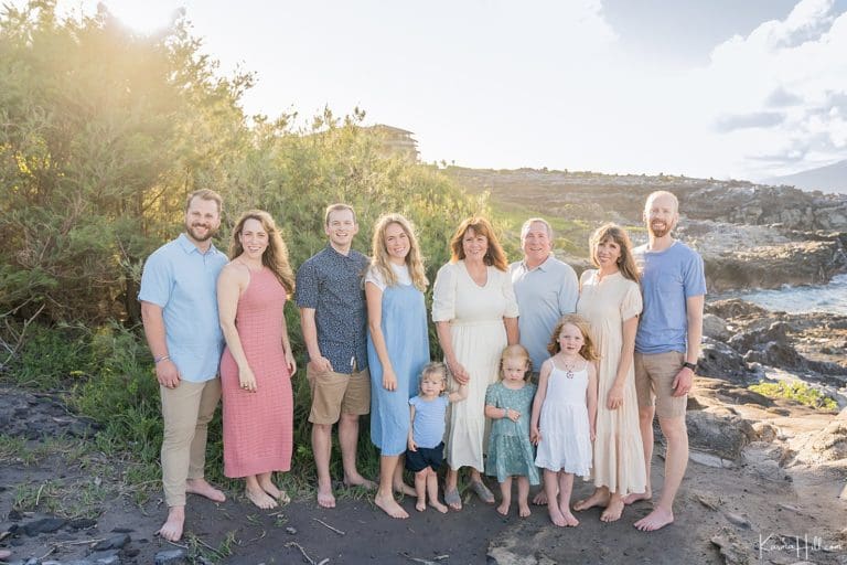Same Time, Same Place - The Denison's Maui Family Portrait