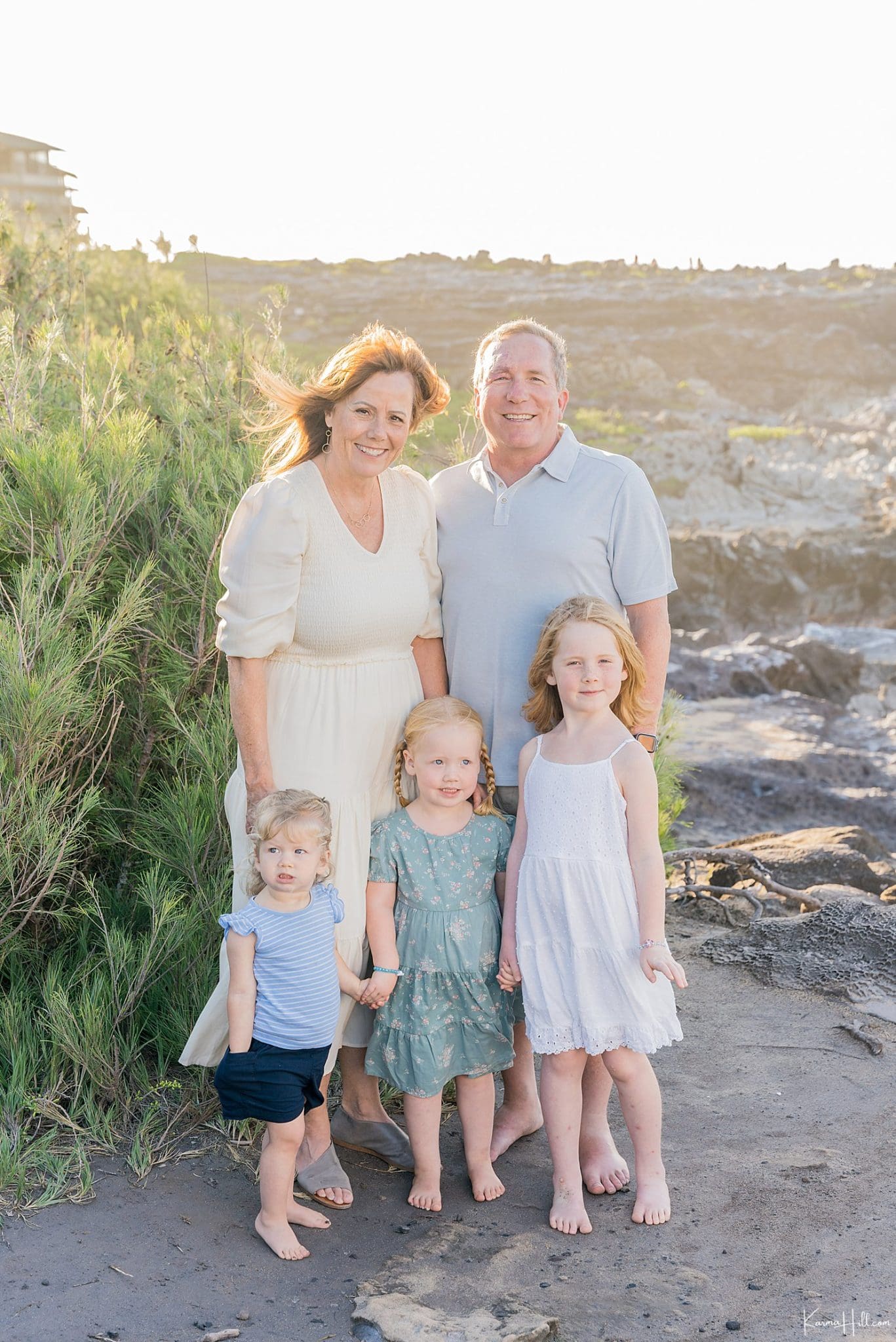 Same Time, Same Place - The Denison's Maui Family Portrait