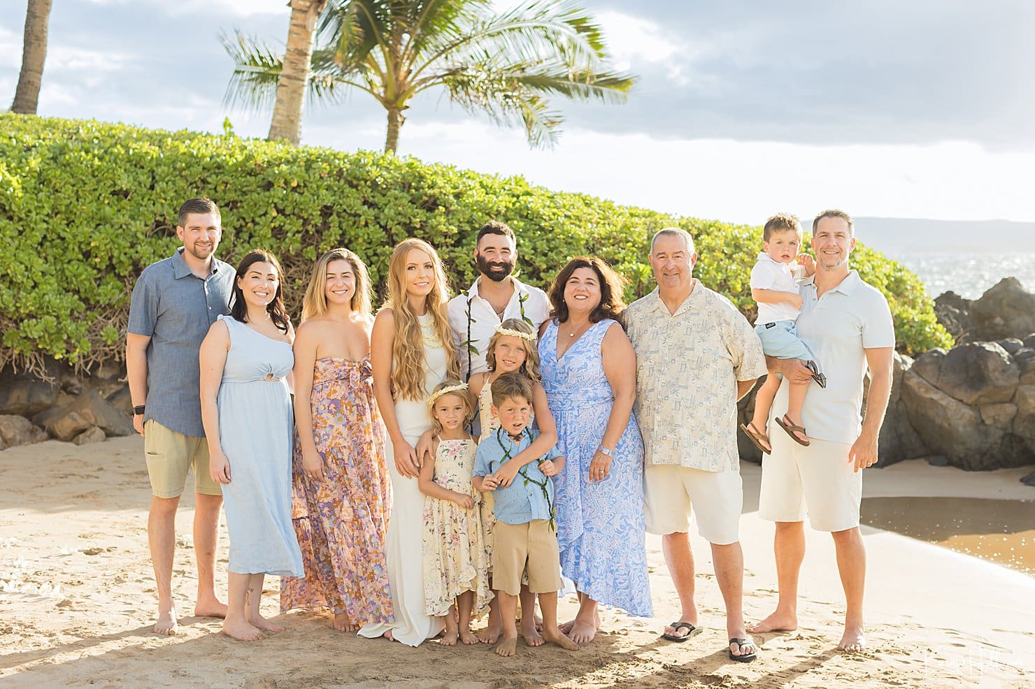 Love Surrounds Us - The Hudspeth's Maui Family Portrait