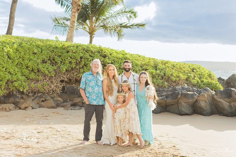 Love Surrounds Us - The Hudspeth's Maui Family Portrait