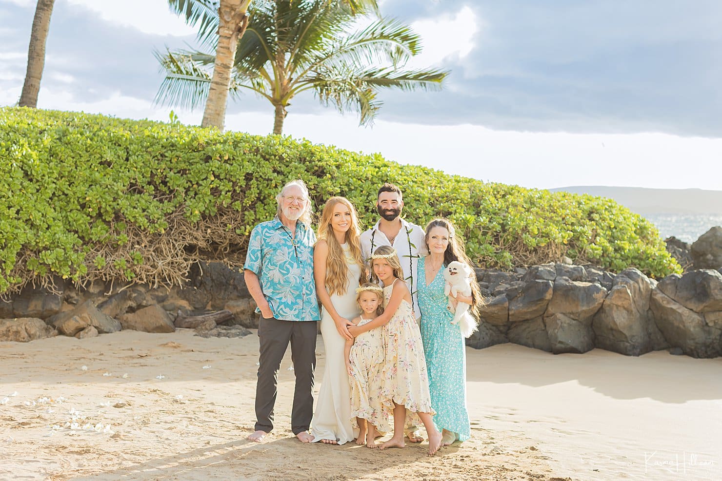 Love Surrounds Us - The Hudspeth's Maui Family Portrait