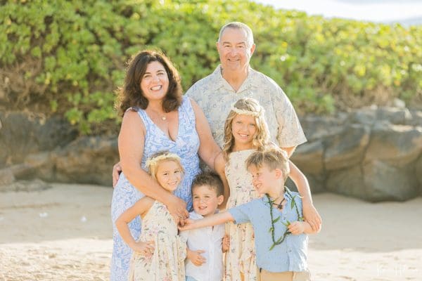 Love Surrounds Us - The Hudspeth's Maui Family Portrait