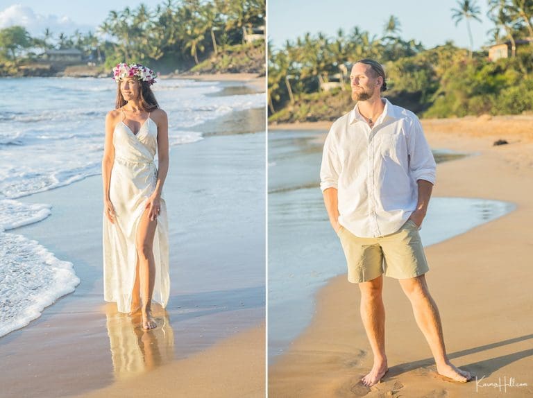 Honeymoon Happiness - Kristen & Christopher's Maui Couples Portrait