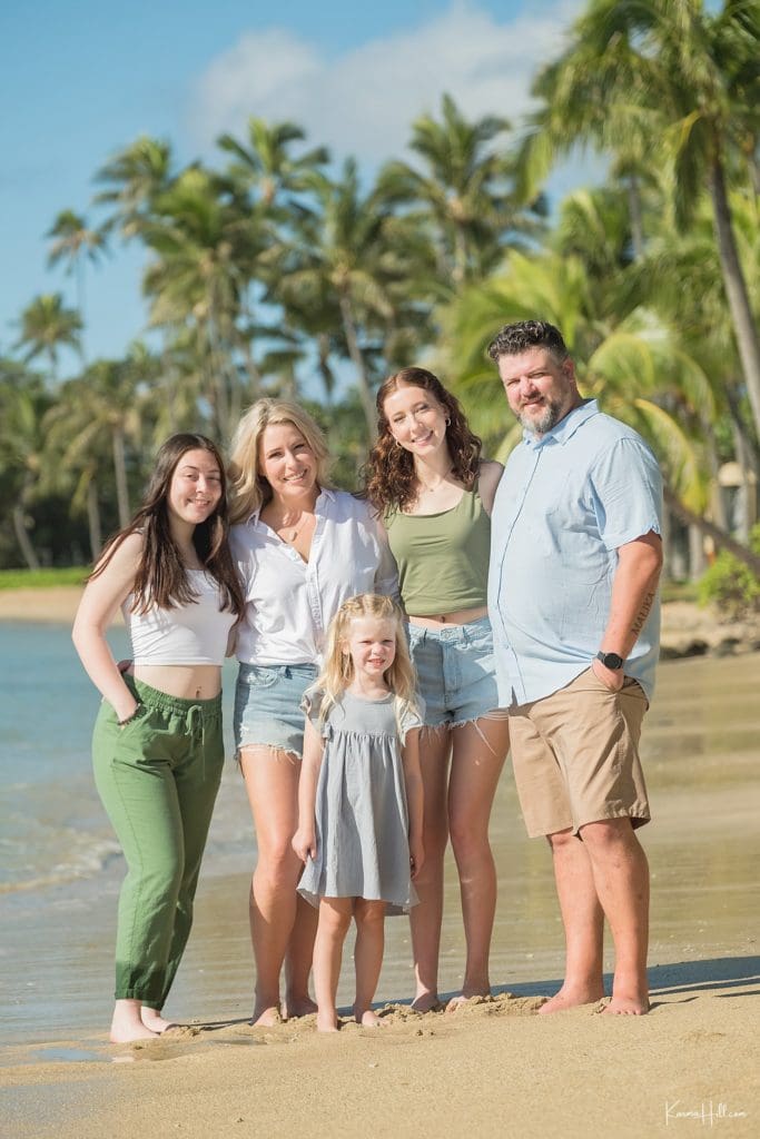 Beautiful Memories - The McCune's Oahu Family Portrait