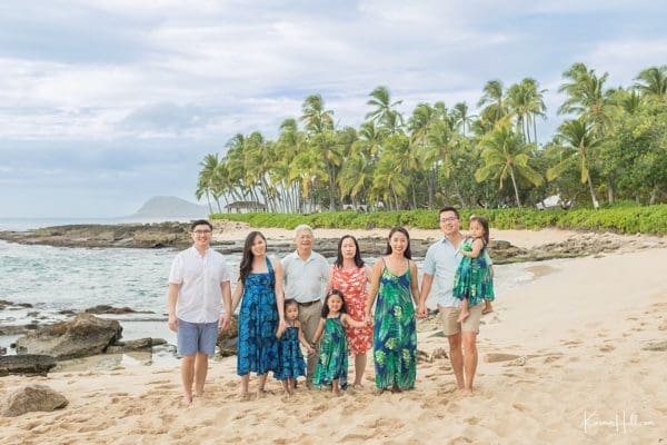 One On The Way - The Nguyen's Oahu Family Portrait