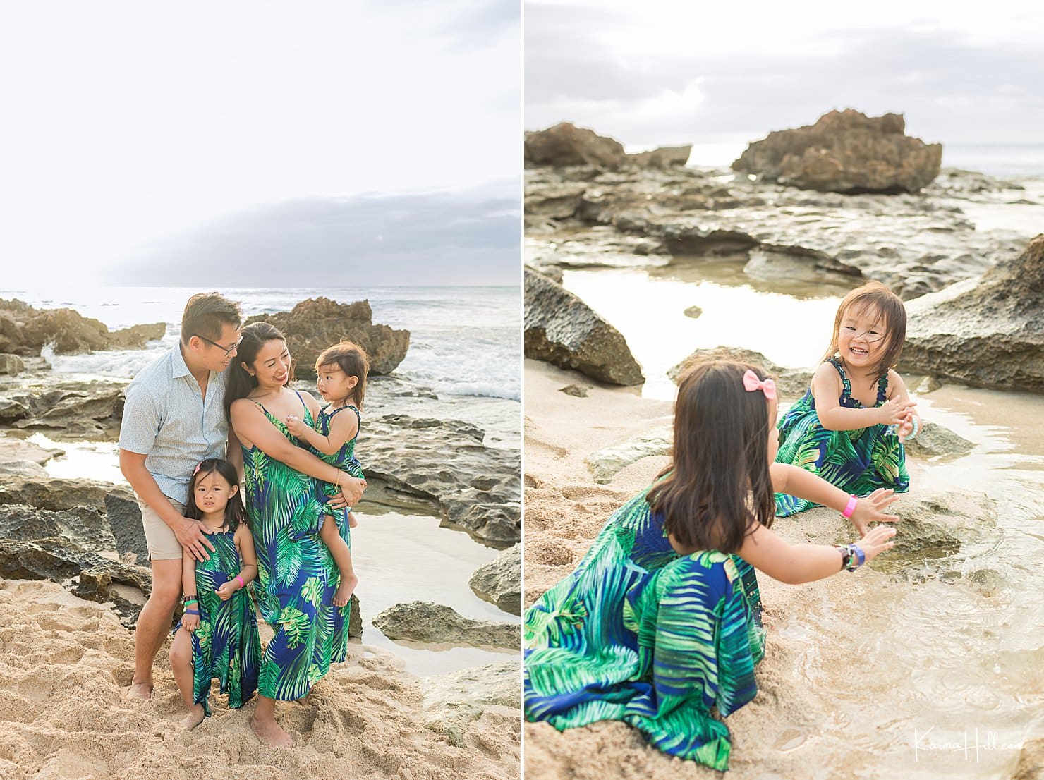 One On The Way - The Nguyen's Oahu Family Portrait
