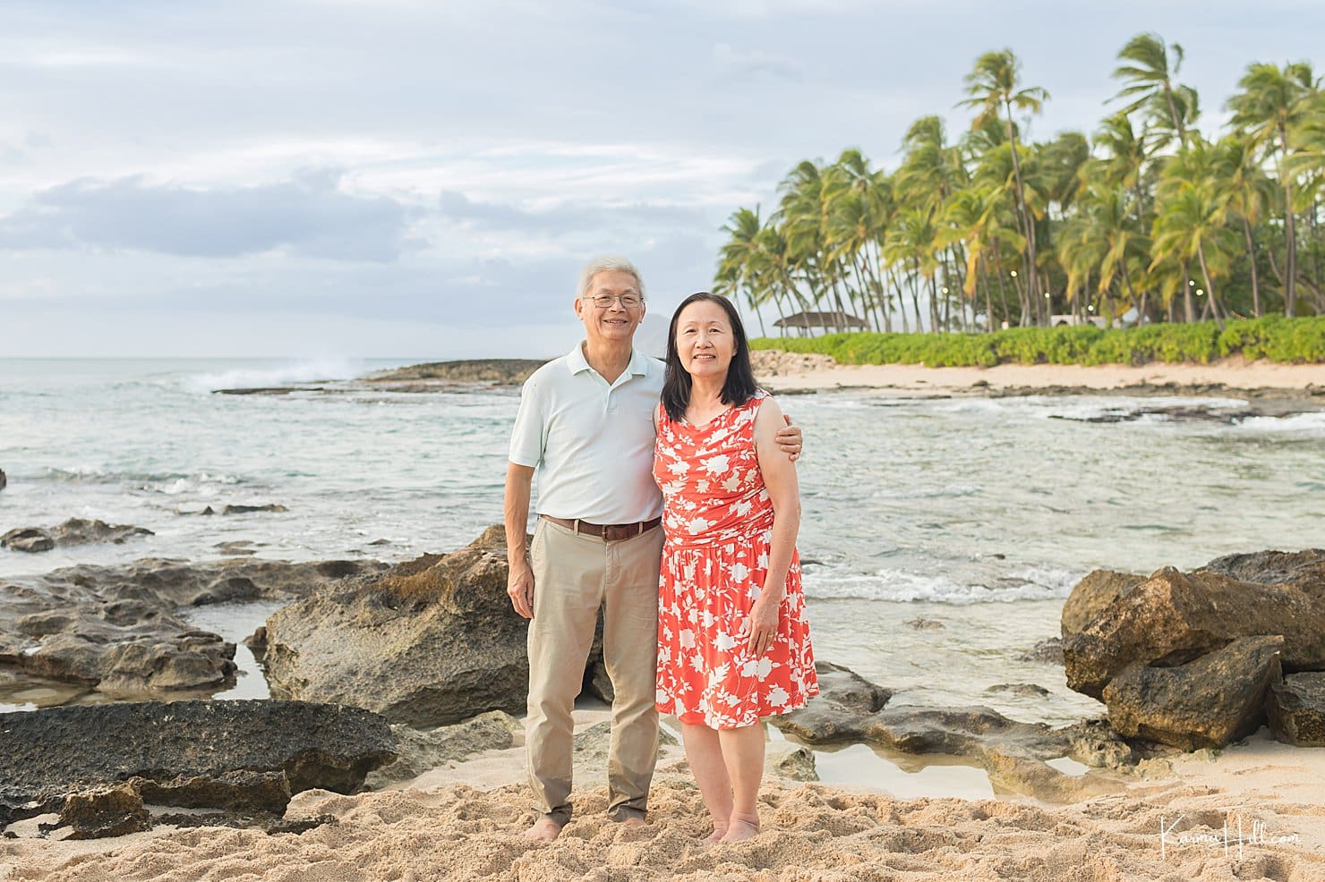 One On The Way - The Nguyen's Oahu Family Portrait