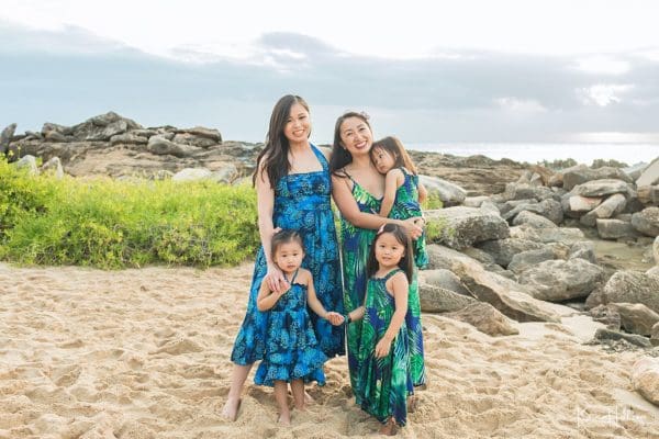 One On The Way - The Nguyen's Oahu Family Portrait