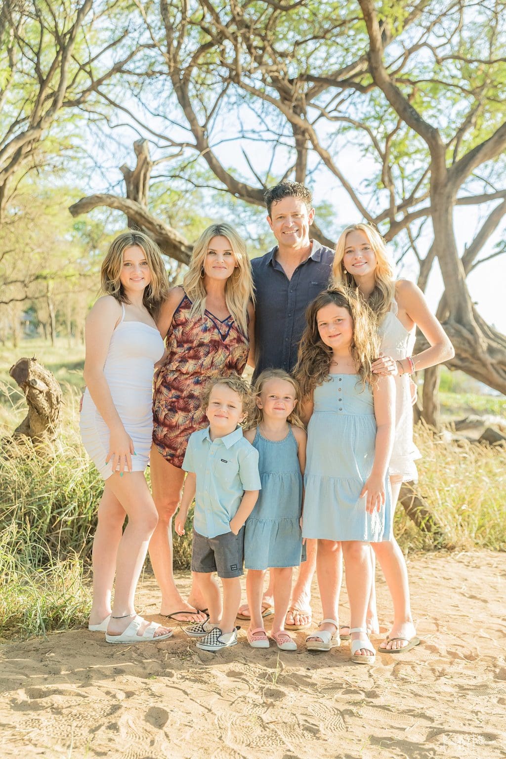 Love All Around - The Riordan's Maui Family Portrait