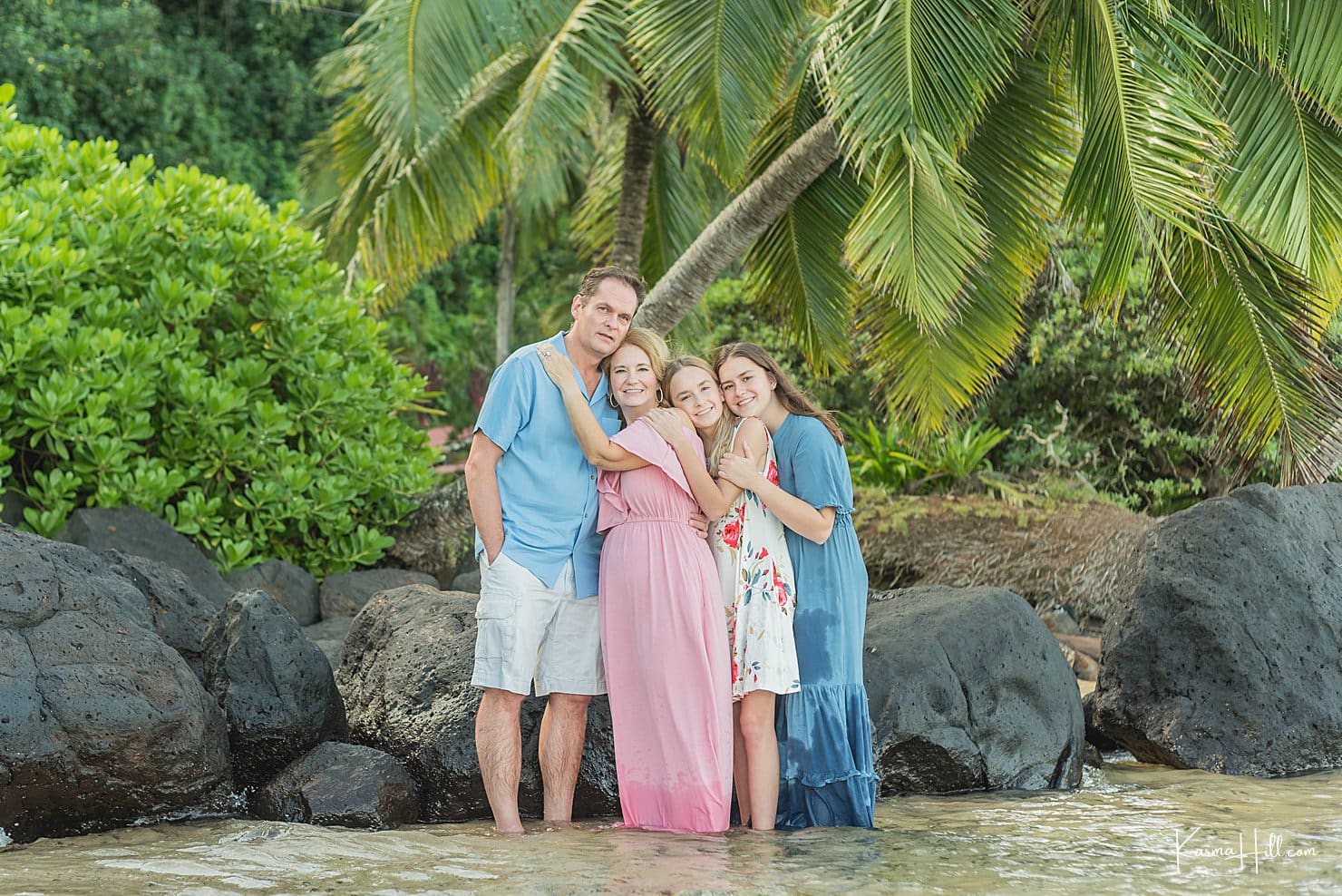 Better Late Than Never - The Ziese's Kauai Family Portrait