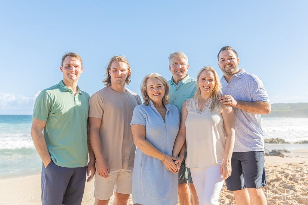 Remember These Moments - The Haehl's Maui Family Portrait