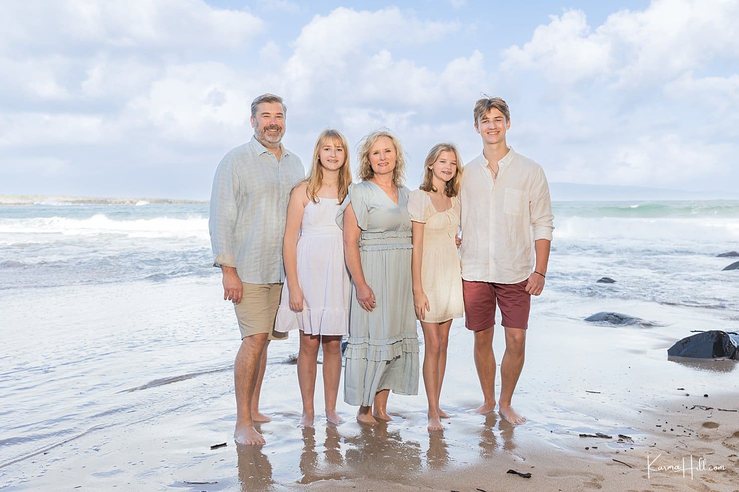 Family Adventures - The Schlapkohl's Maui Family Portrait