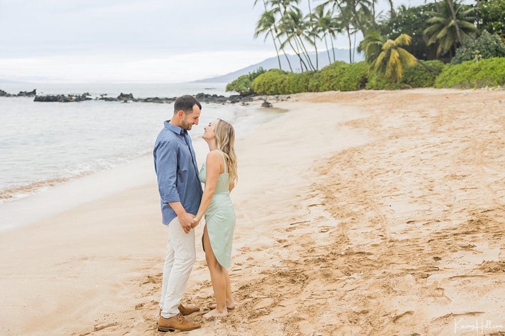 The Best Kind Of Surprise - Trentin & Dixie's Maui Proposal Portrait