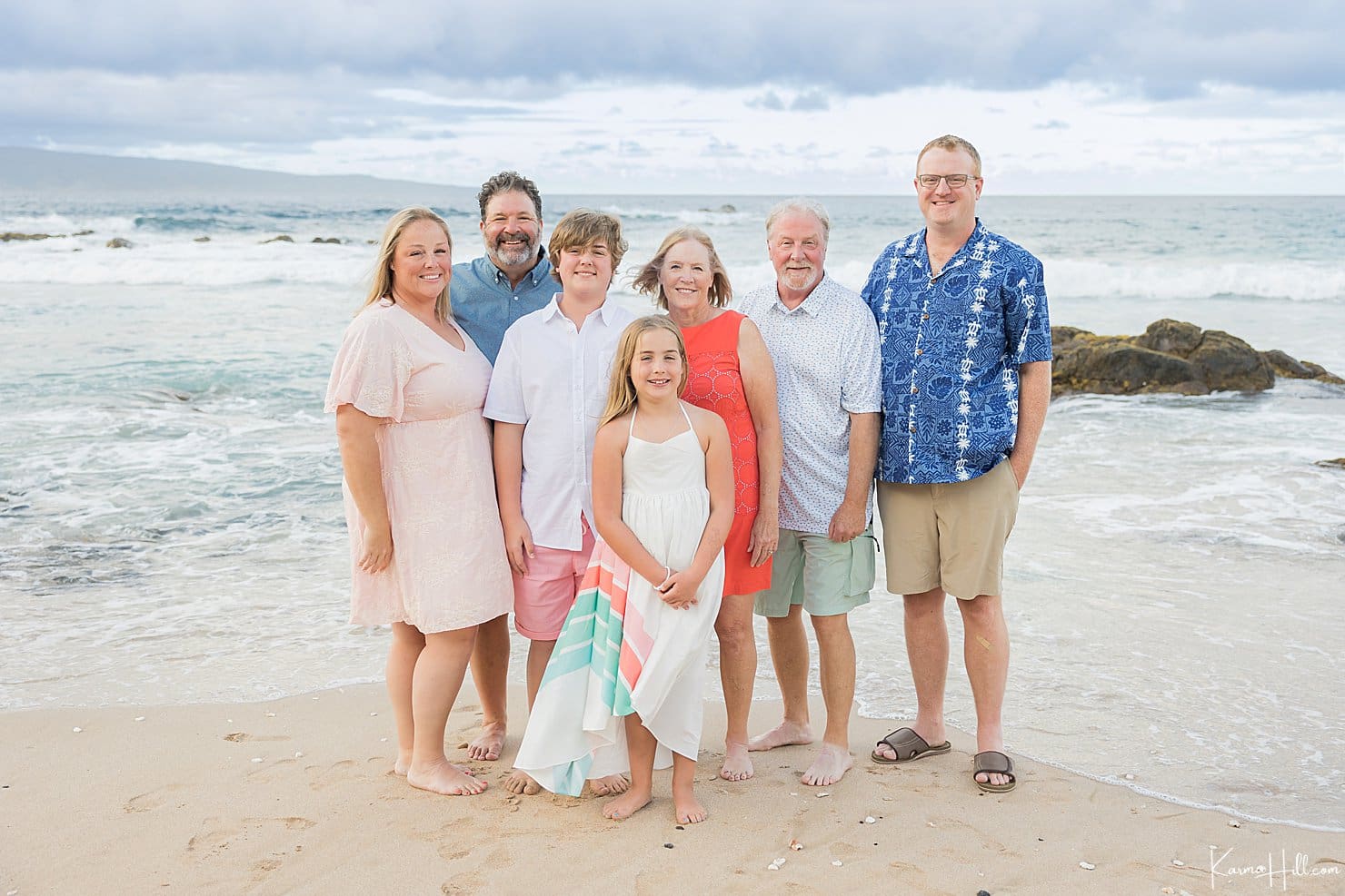 Ohana Memories - The DeMarais' Maui Family Portrait